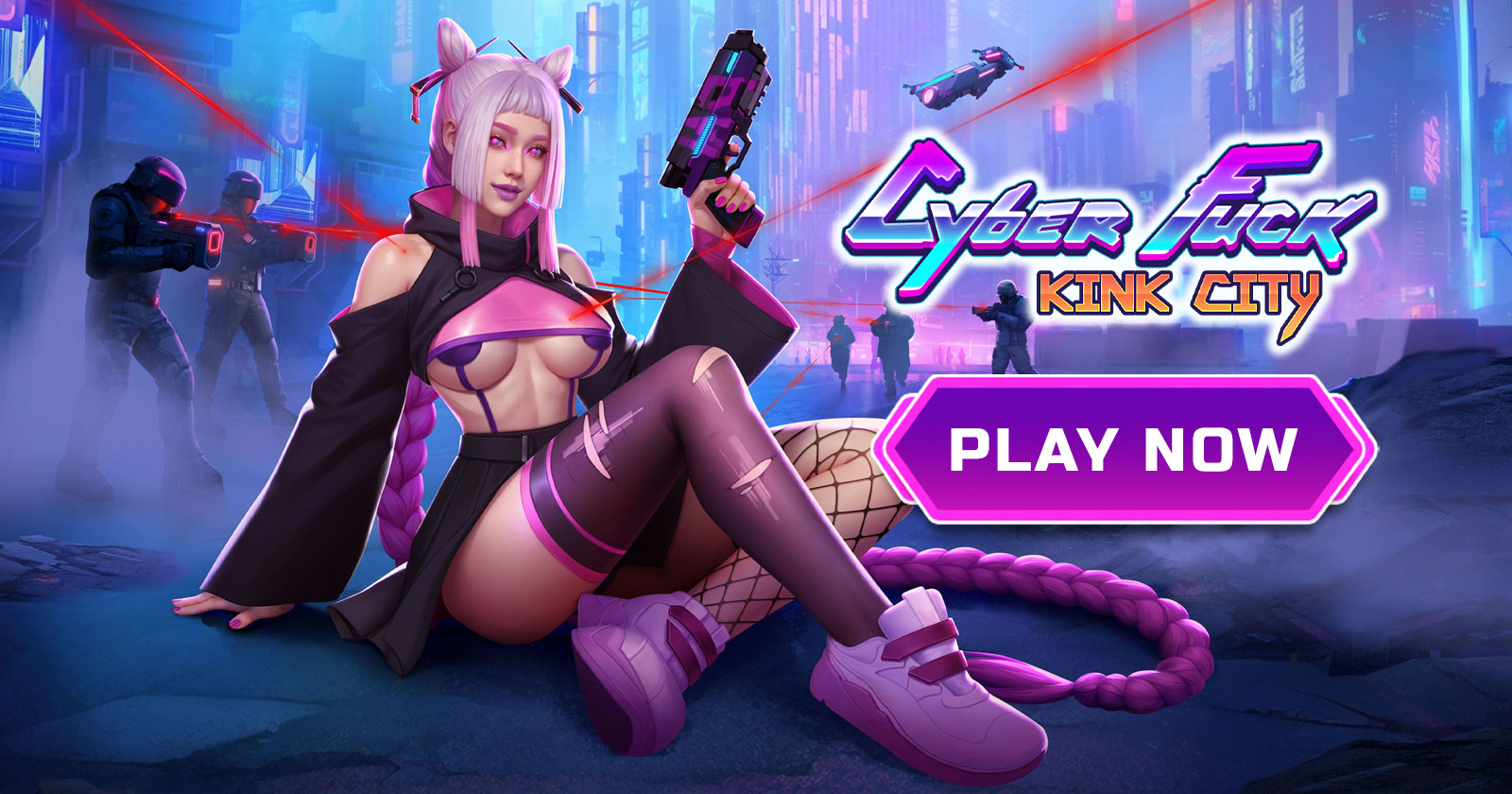 Cyber Fuck Kink City - Free to Play Roguelike Game